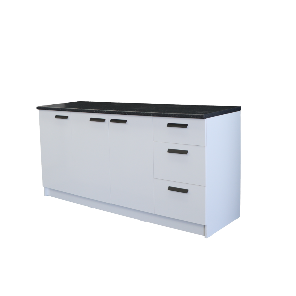 Kitchenette Unit 1800mm with Laminate Benchtop - Kiwi Cabinets | Buy ...